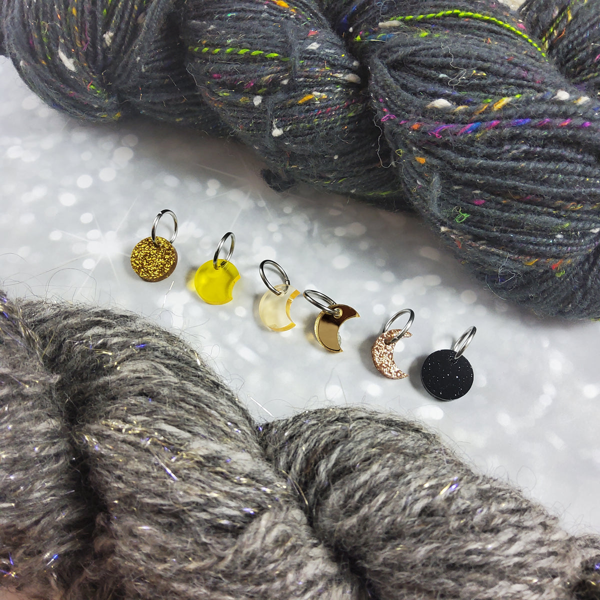 ***Special Order*** Eclipse Stitch Marker Set - Made to Order Items (2 ...