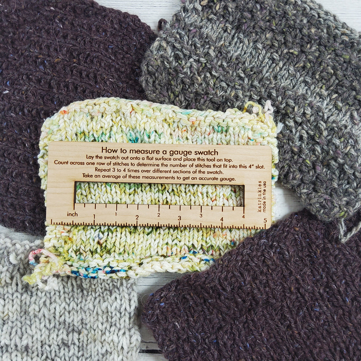 How To Measure Gauge Swatch Tool – katrinkles - wholesale