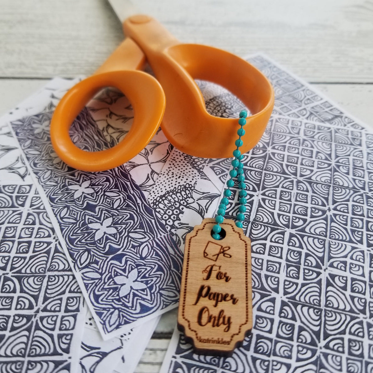 Scissor Tags - Double Sided - Branded – katrinkles - wholesale