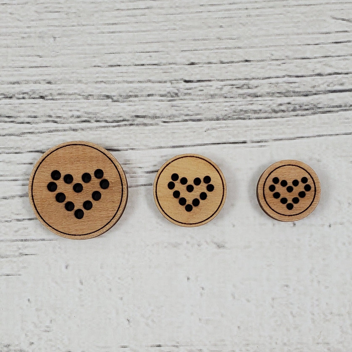 Heart Stitchable Buttons – katrinkles - wholesale