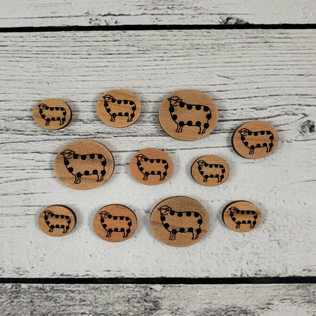 Stitchable Sheep Buttons – katrinkles - wholesale