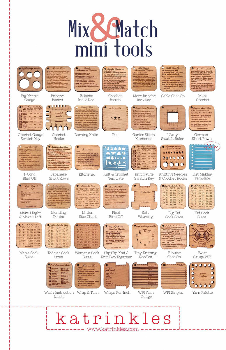 Make 1 Right Make 1 Left Mini Tool – katrinkles - wholesale